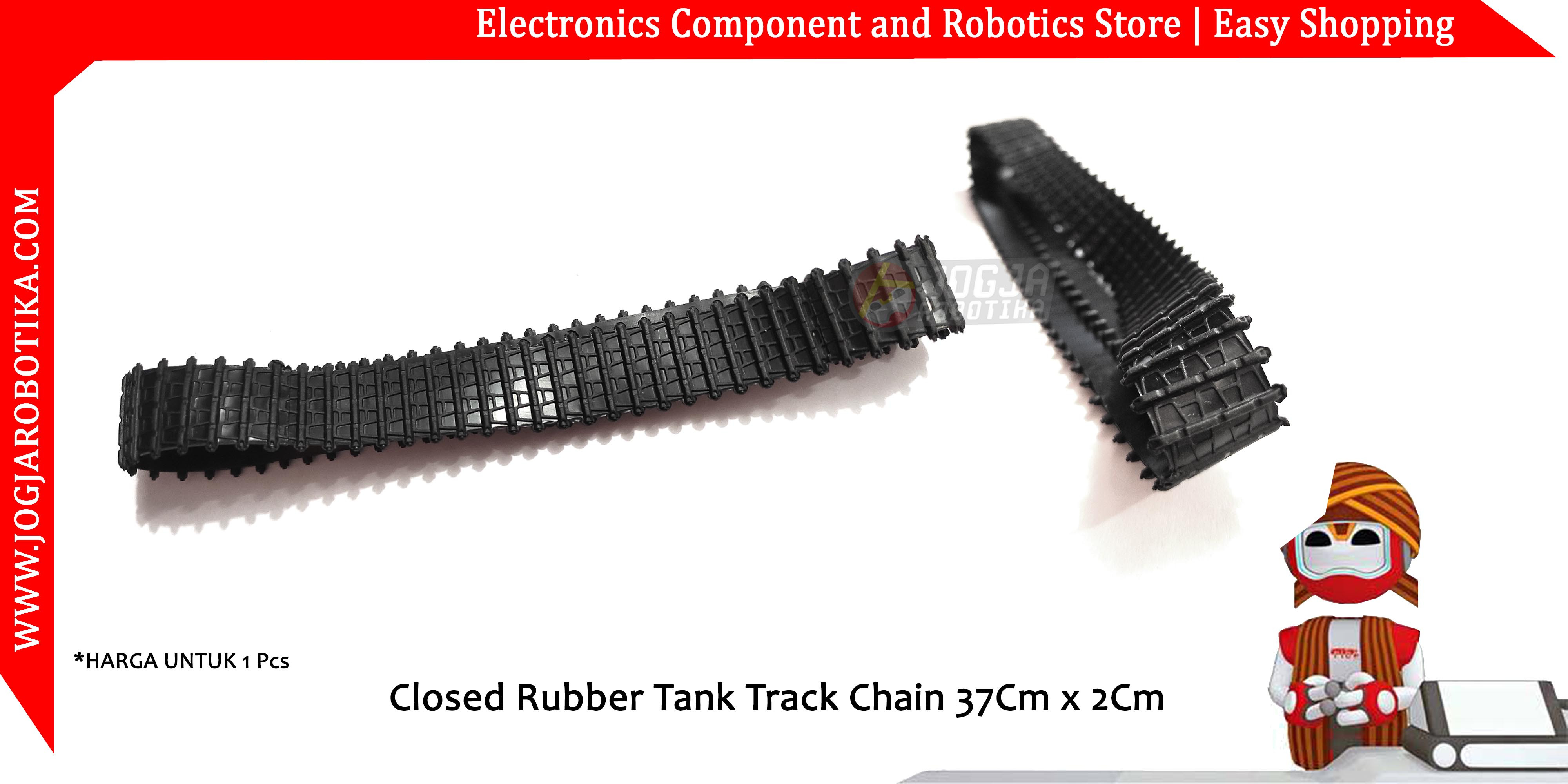 jual Closed Rubber Tank Track Chain